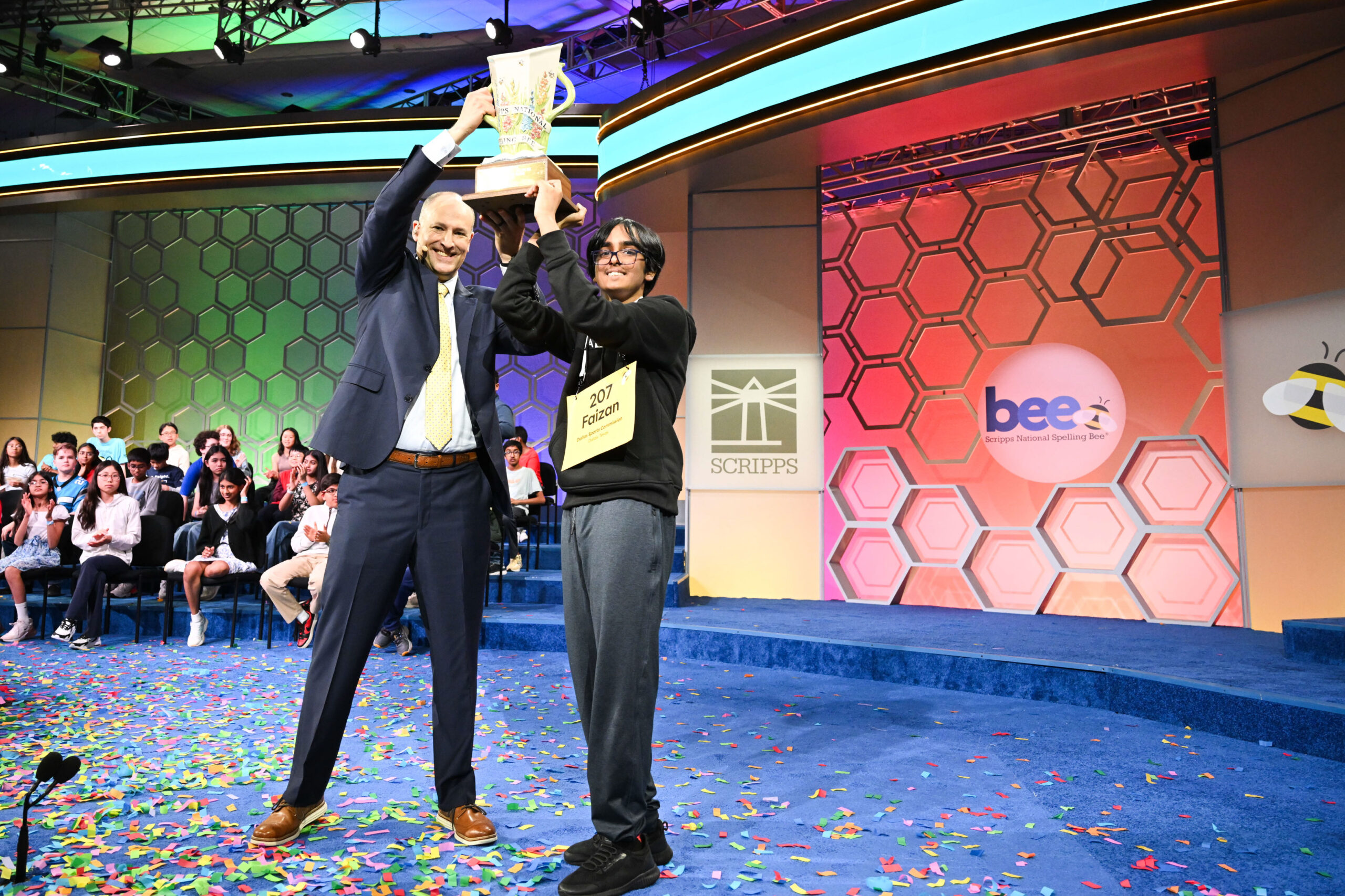 Faizan Zaki declared champion of the 2025 Scripps National Spelling Bee - Scripps