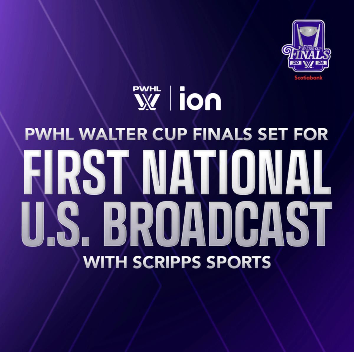 PWHL and Scripps Sports team up to bring Walter Cup Finals to national ...